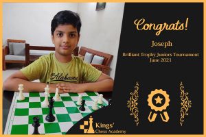 Congratulations to Joseph for outstanding performance in Brilliant ...